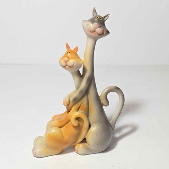 Accents | Long Neck Hugging Cat Figurine | Poshmark